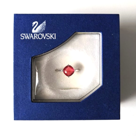 Swarovski | Jewelry | Swarovski Tanzanite Ring Size Small Original Box ...